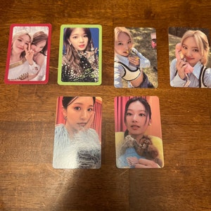 TWICE Official Photocards - Etsy