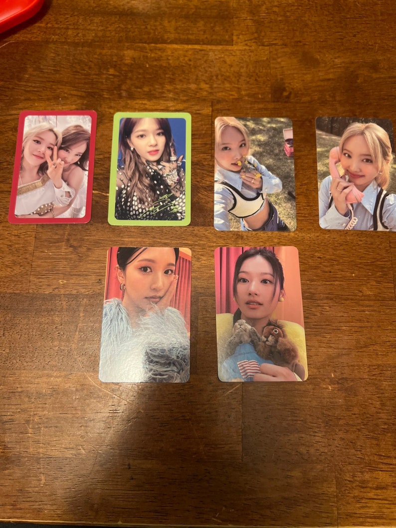 TWICE Official Photocards - Etsy