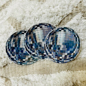 Disco Ball Holographic Sticker, Waterproof Stickers, 3” Disco Ball ...