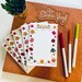 Fall Style Notepad, in a Fall State of Mind, Cute Fall Drawings ...