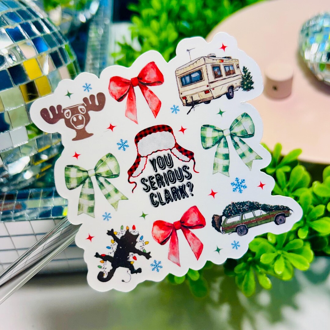 National Lampoons Christmas Sticker, Are You Serious Clark Sticker ...