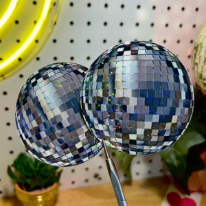 Disco Ball Holographic Sticker, Waterproof Stickers, 3” Disco Ball ...