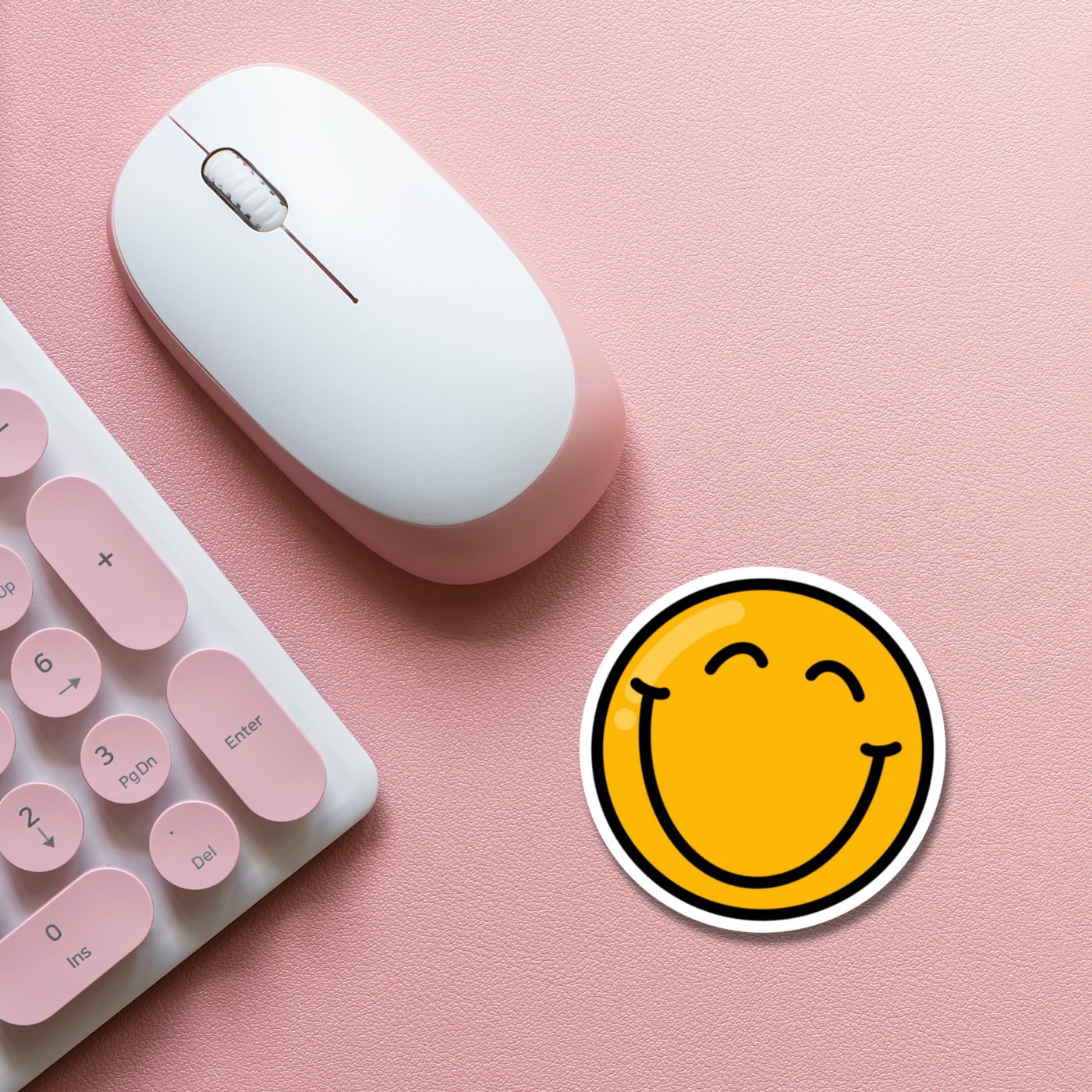 Happy Face Sticker Waterproof Permanent Sticker Smiley Face Etsy