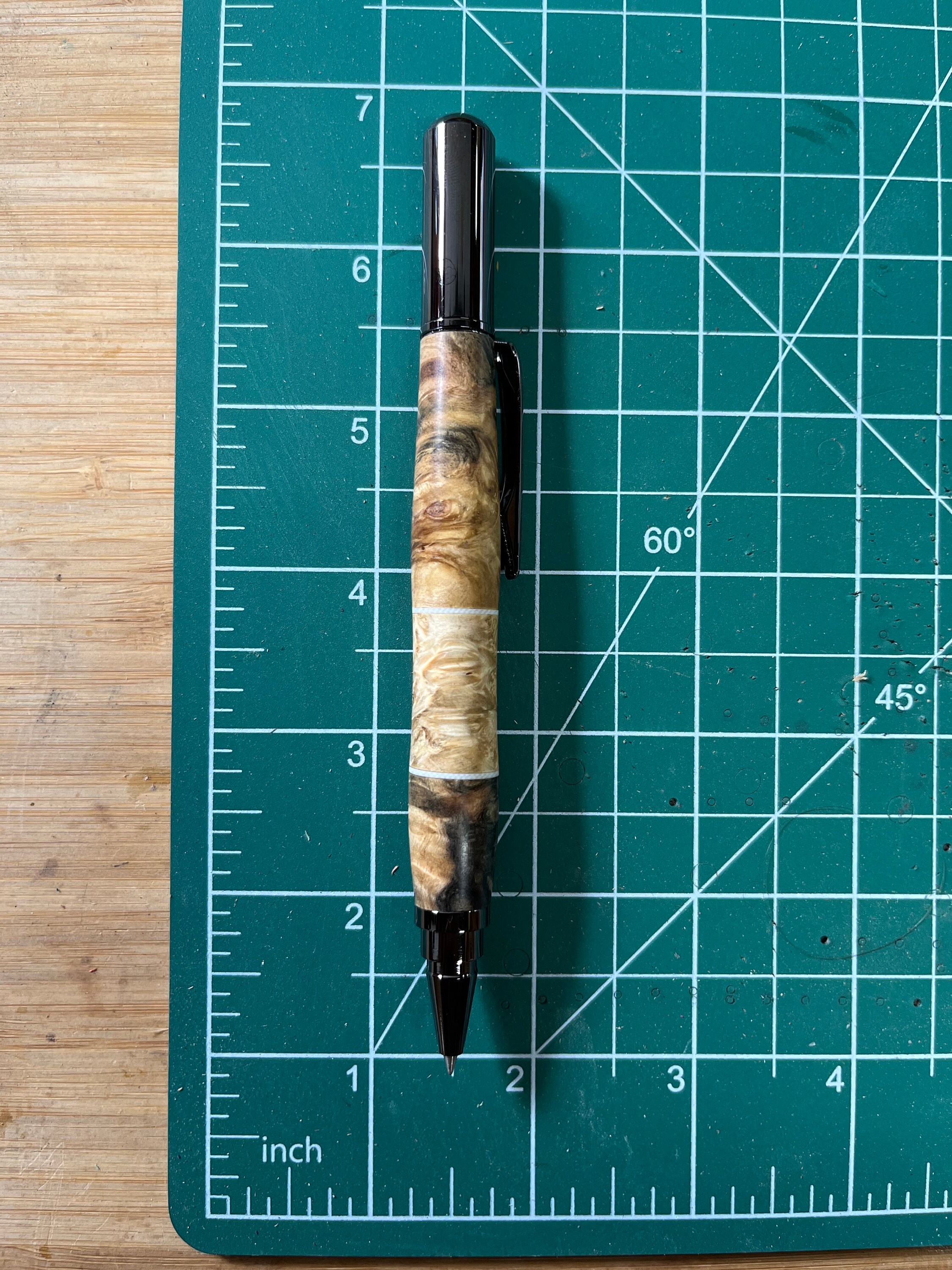 Rollester Pen in Gunmetal With Segmented Body - Etsy