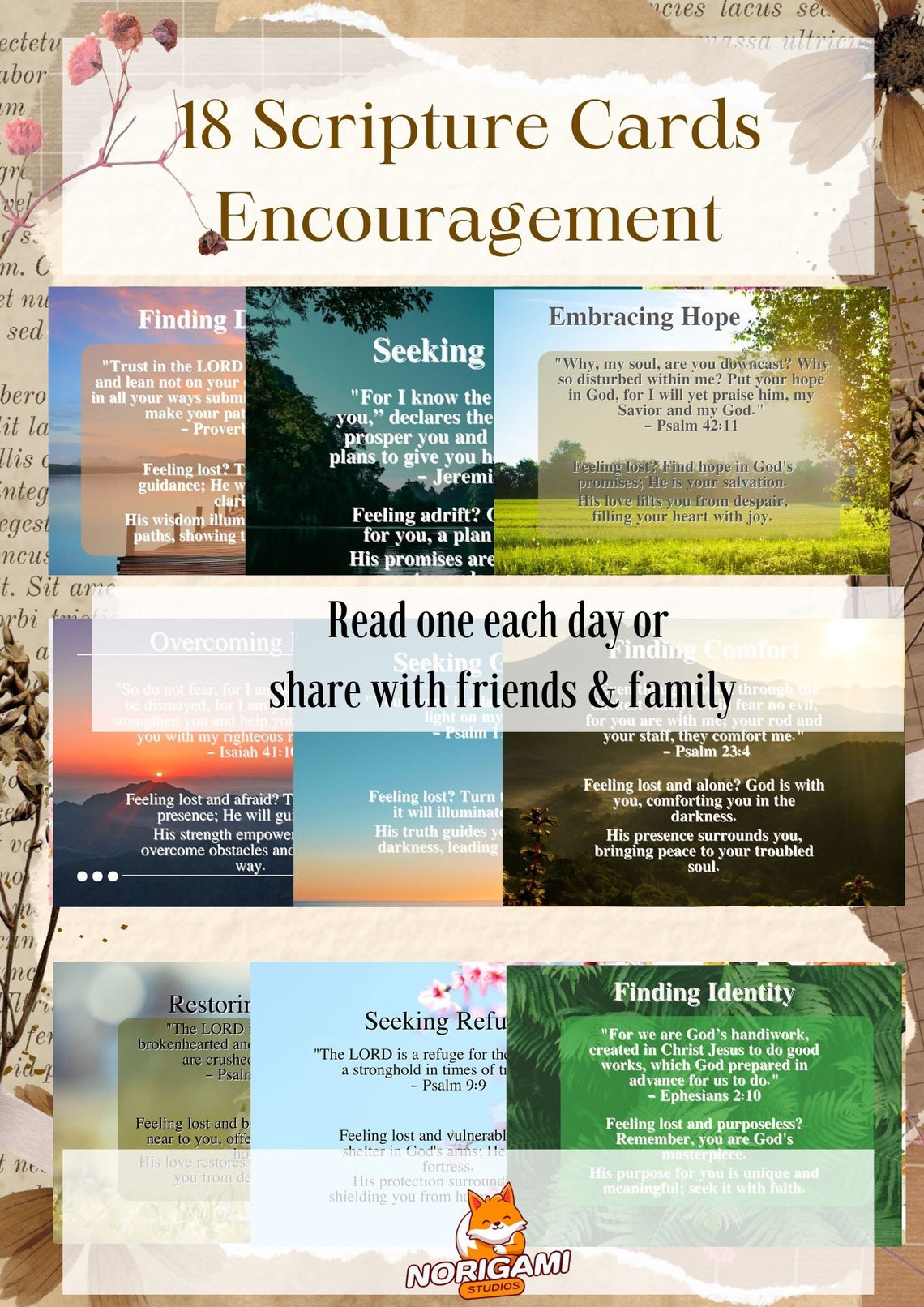 19 Advice Bible Verses Digital Download Printable Notecards Scripture ...