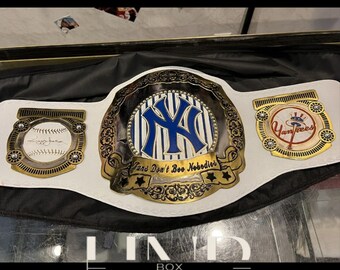 Ny Yankees Championship Belt - Etsy