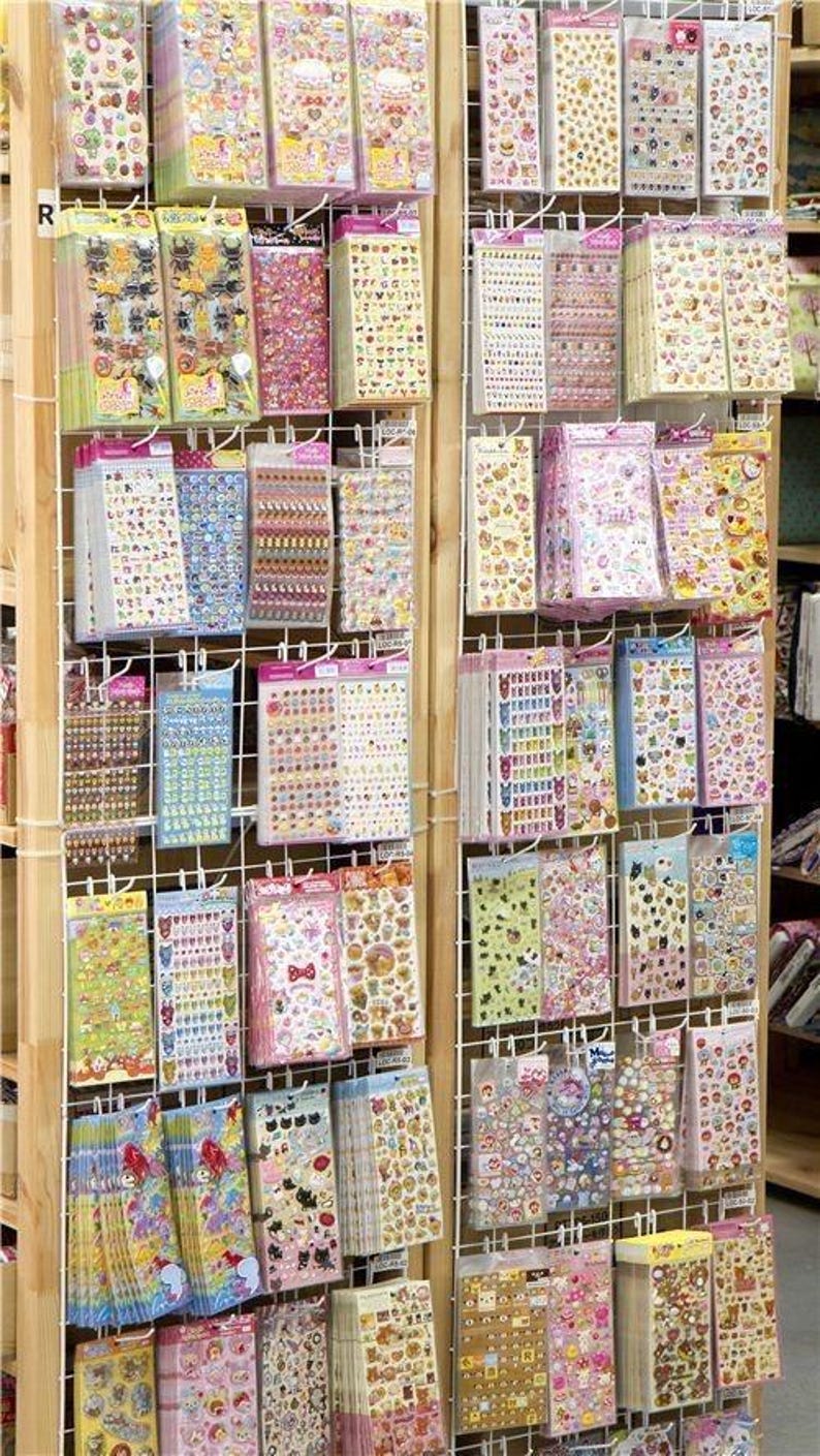 Random Mini Sticker Sheets (3 Sheets) - Etsy