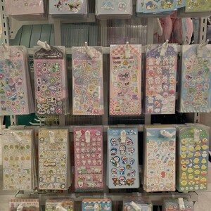 Random Mini Sticker Sheets (3 Sheets) - Etsy