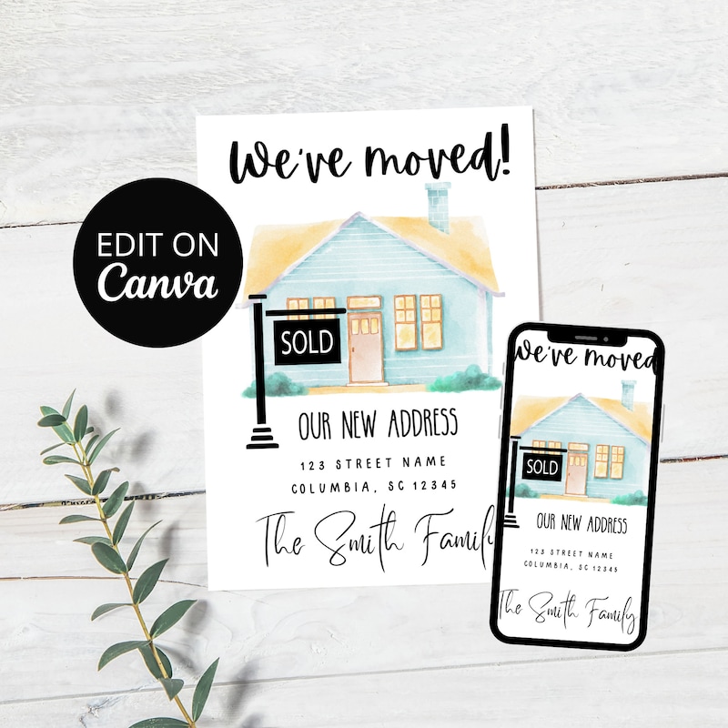 We Are Moving - Etsy
