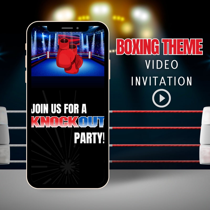 Boxing Theme Party - Etsy