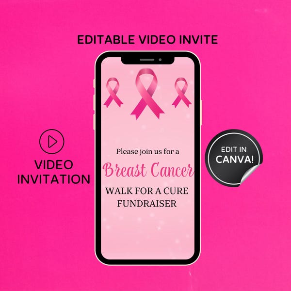 Breast Cancer Walk - Etsy