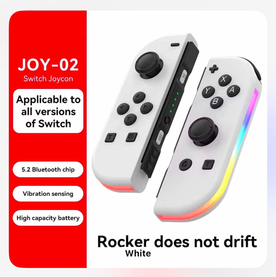 Nintendo Left and Right Controllers White RGB - Etsy