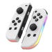 Nintendo Left and Right Controllers White RGB - Etsy