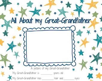 All About My Uncle Printable Fathers Day Gift. Reasons I Love - Etsy