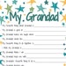 Printable Fathers Day Activity~ About My Grandad~ Idea for Fathers Day ...