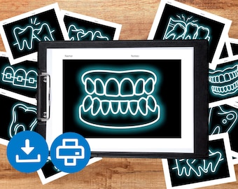 Printable X-rays for Kids. Pretend Play Kids X-ray Activity for Playing ...