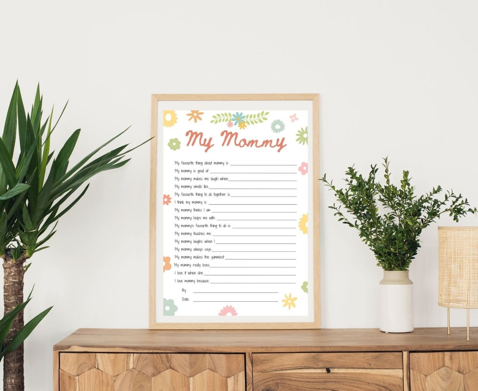 Printable Mothers Day Activity~ About My Mother~ Idea for Mothers Day ...