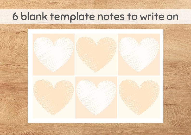 Printable Love Notes for Mum Editable Love Notes Reasons I Love You ...