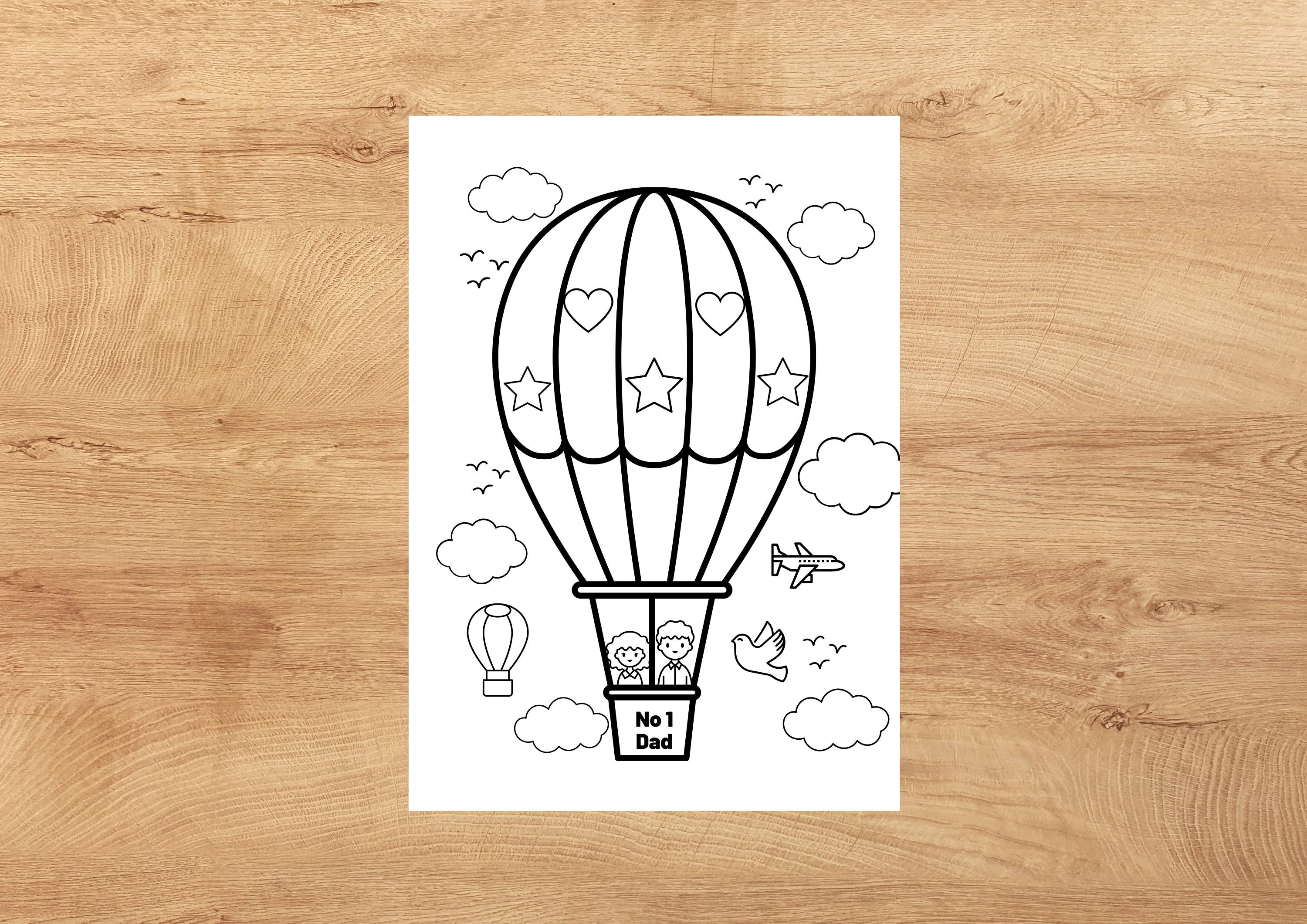 Printable Father's Day Activity~ Coloring in Pages~ Father's Day ...