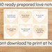 Printable Love Notes for Mum Editable Love Notes Reasons I Love You ...