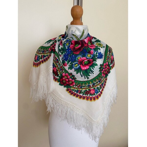 Babushka Scarf - Etsy