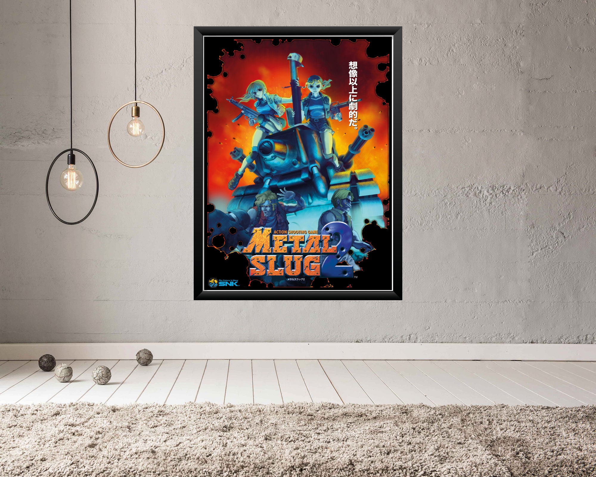 Metal Slug 2 Arcade Video Game Poster B2 Size OFFSET - Etsy