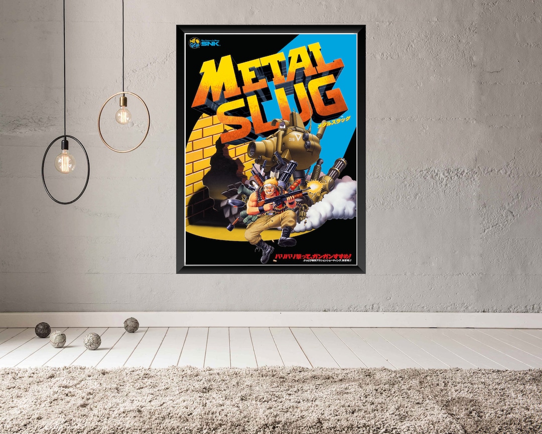 Metal Slug Arcade Video Game Poster B2 Size OFFSET - Etsy