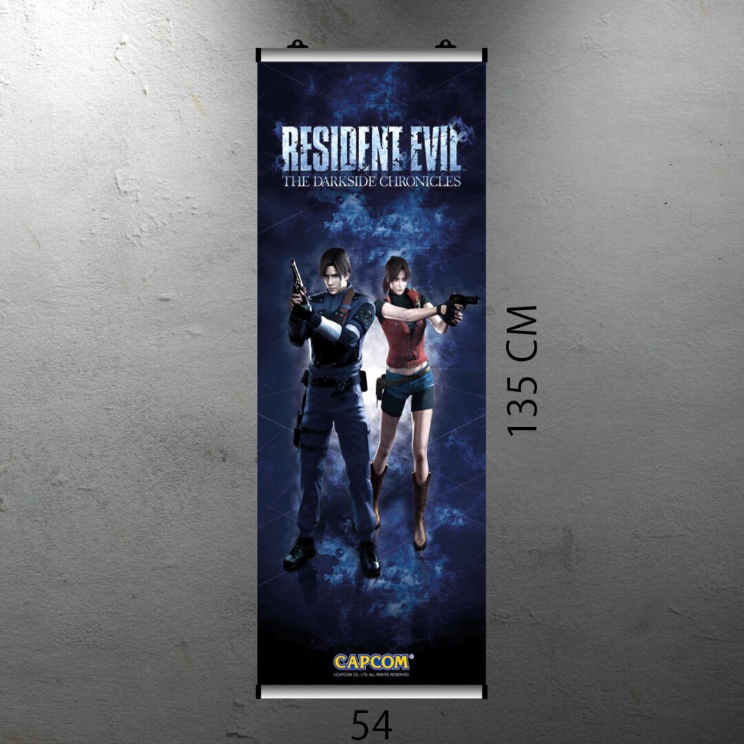 Resident Evil Dark Side Chronicles Arcade Video Game FLYER Banner - Etsy
