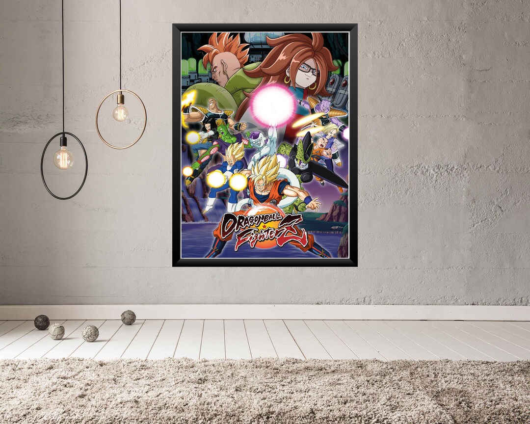 Dragonball Fighterz Video Arcade Game Poster B2 Size OFFSET - Etsy