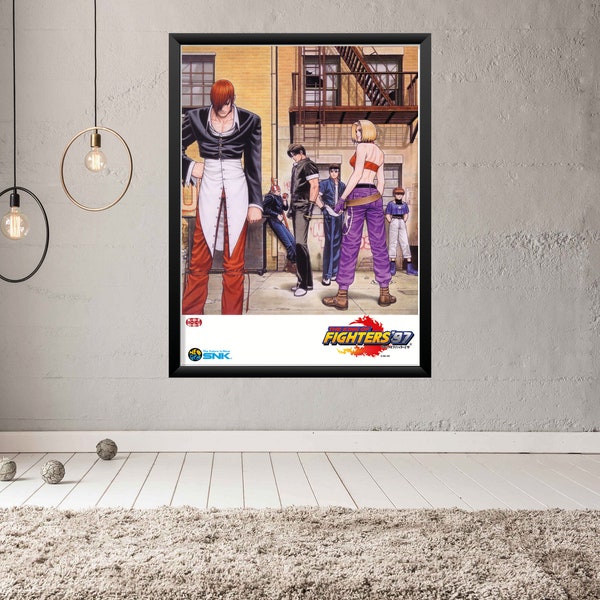 King of Fighters Poster - Etsy
