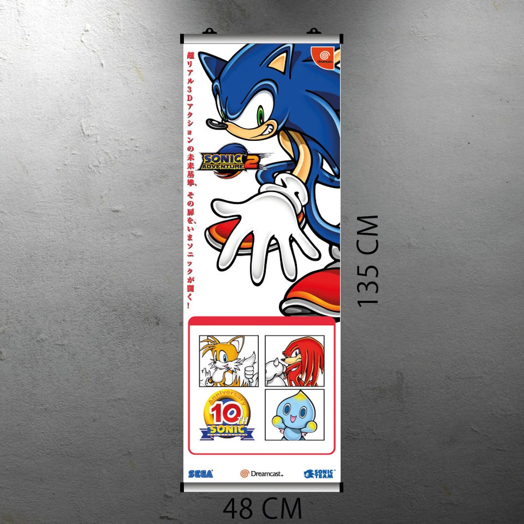 Sonic Adventure 2 Arcade Video Game FLYER Banner - Etsy