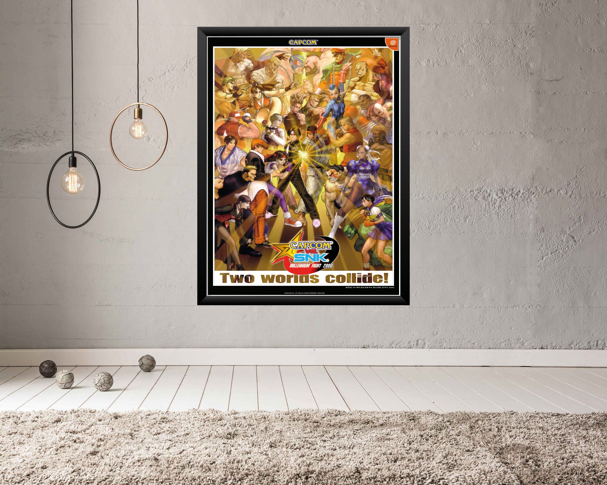 Capcom Vs. SNK Dreamcast Arcade Game Poster B1 Size - Etsy