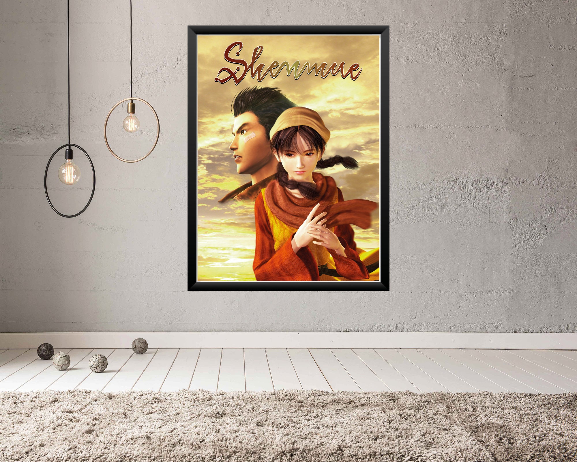 Shenmue Arcade Video Game Poster B2 Größe OFFSET - Etsy.de