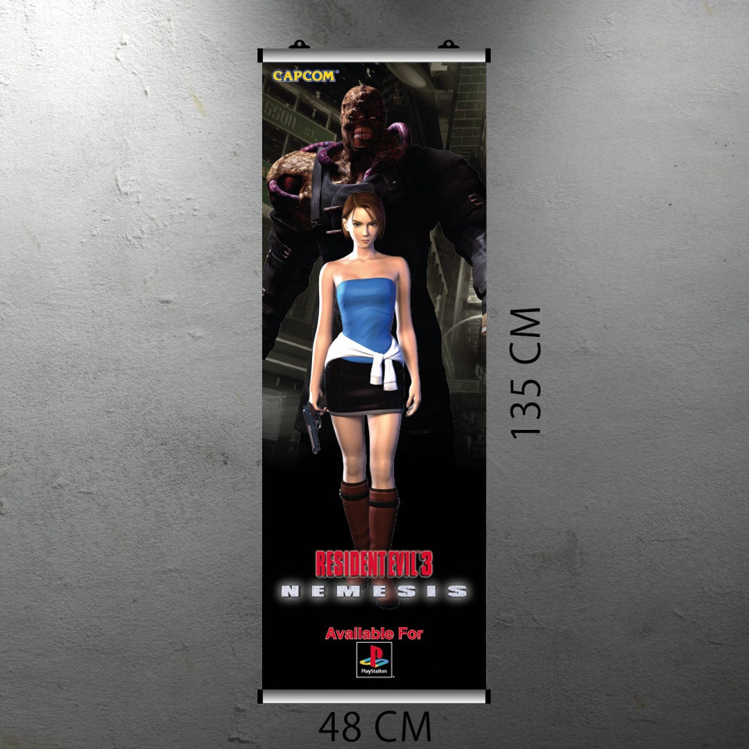 Resident Evil 3 Nemesis Arcade Video Game FLYER Banner - Etsy