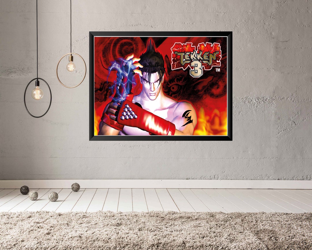 Tekken 3 V3 Arcade Video Game Poster B2 Size OFFSET - Etsy