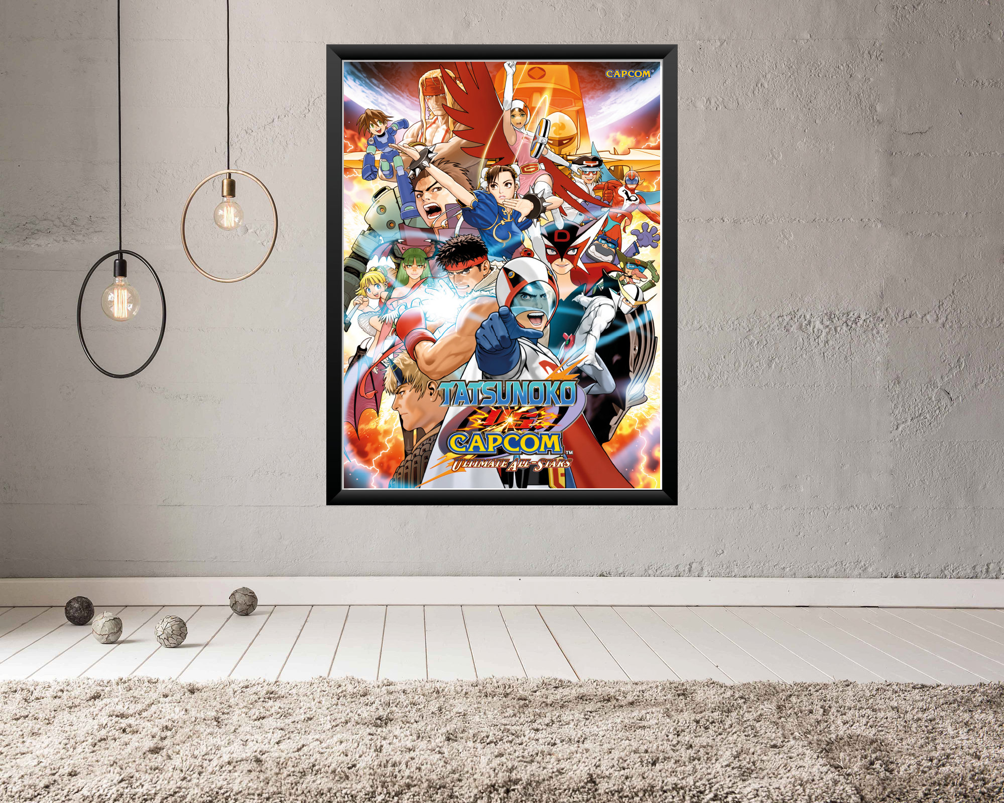 Tatsunoko Vs. Capcom Arcade Video Game Poster B2 Size OFFSET - Etsy