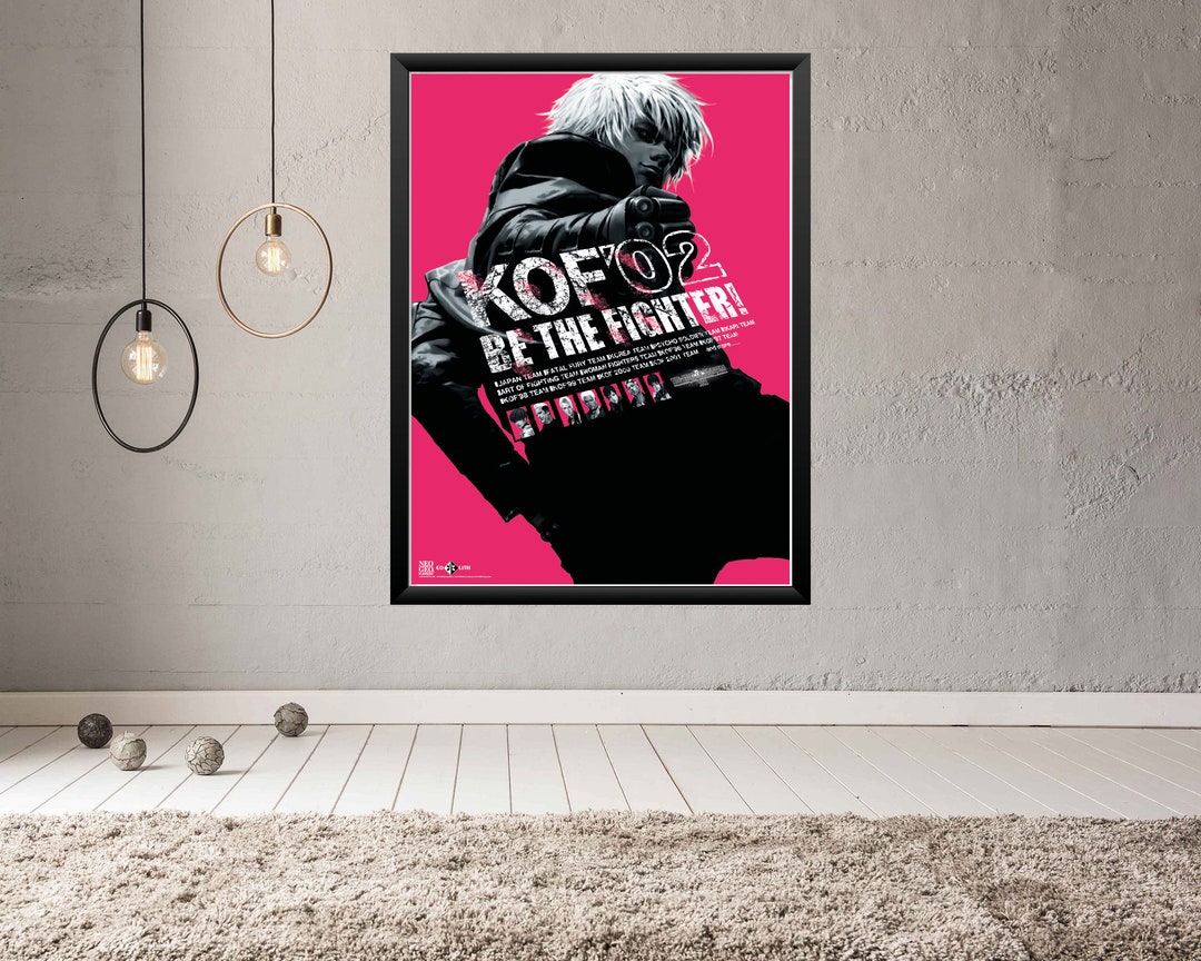 King of Fighters 2002 Arcade Video Game Poster B2 Size OFFSET - Etsy