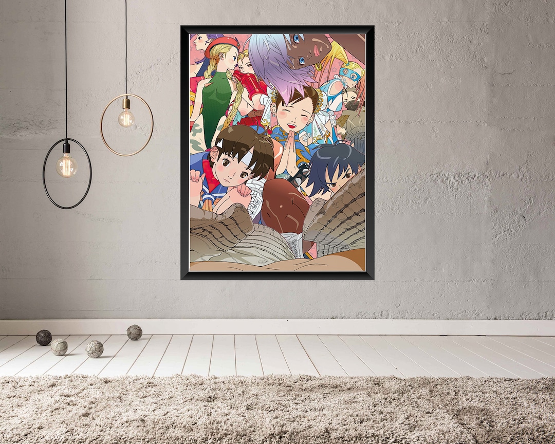 Street Fighter Girls Arcade Video Game Poster B1 Size - Etsy