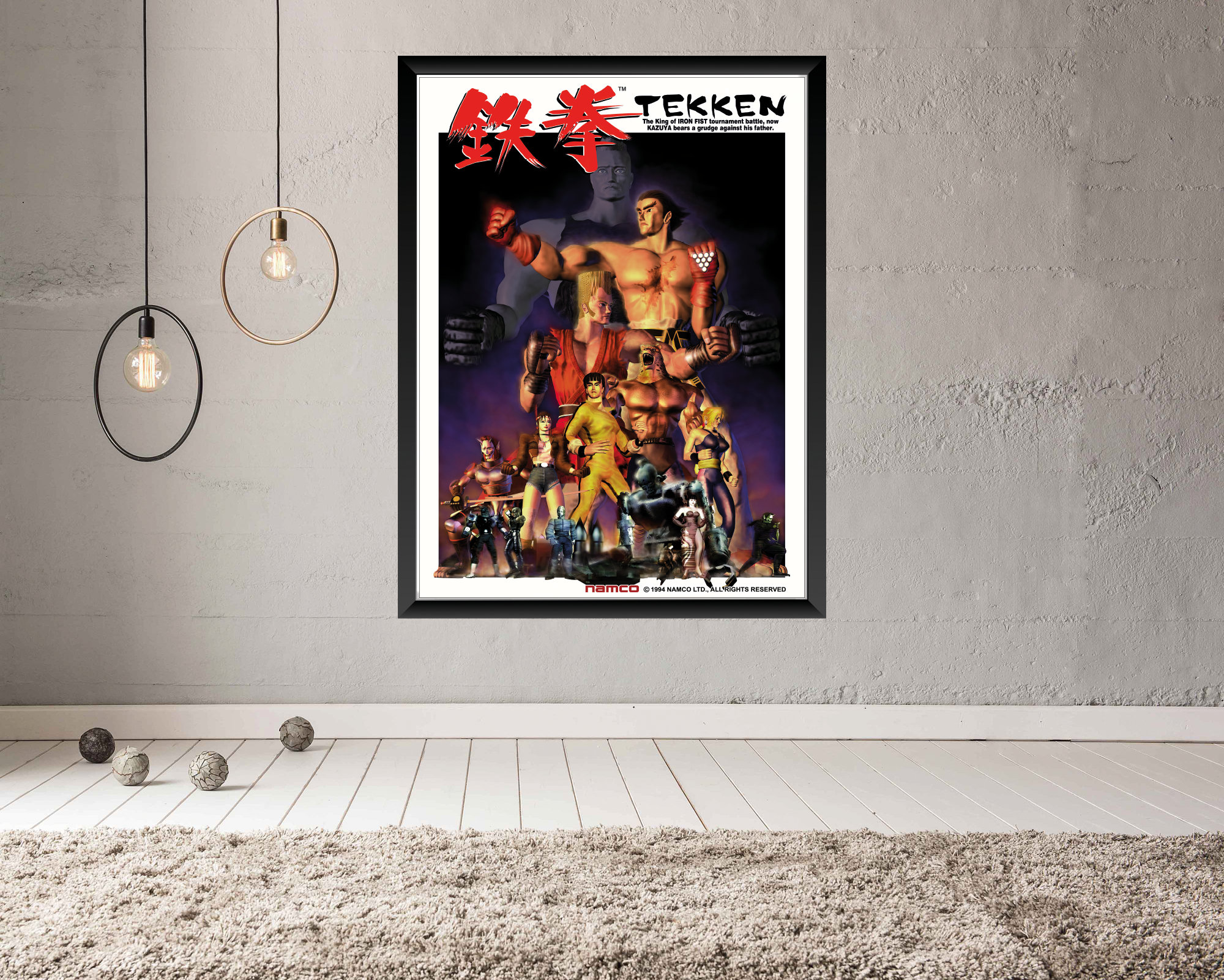 Tekken Arcade Video Game Poster B2 Size OFFSET - Etsy