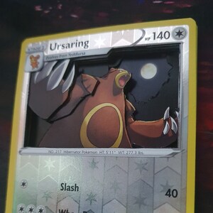 Custom 3D Pokemon Card - Etsy