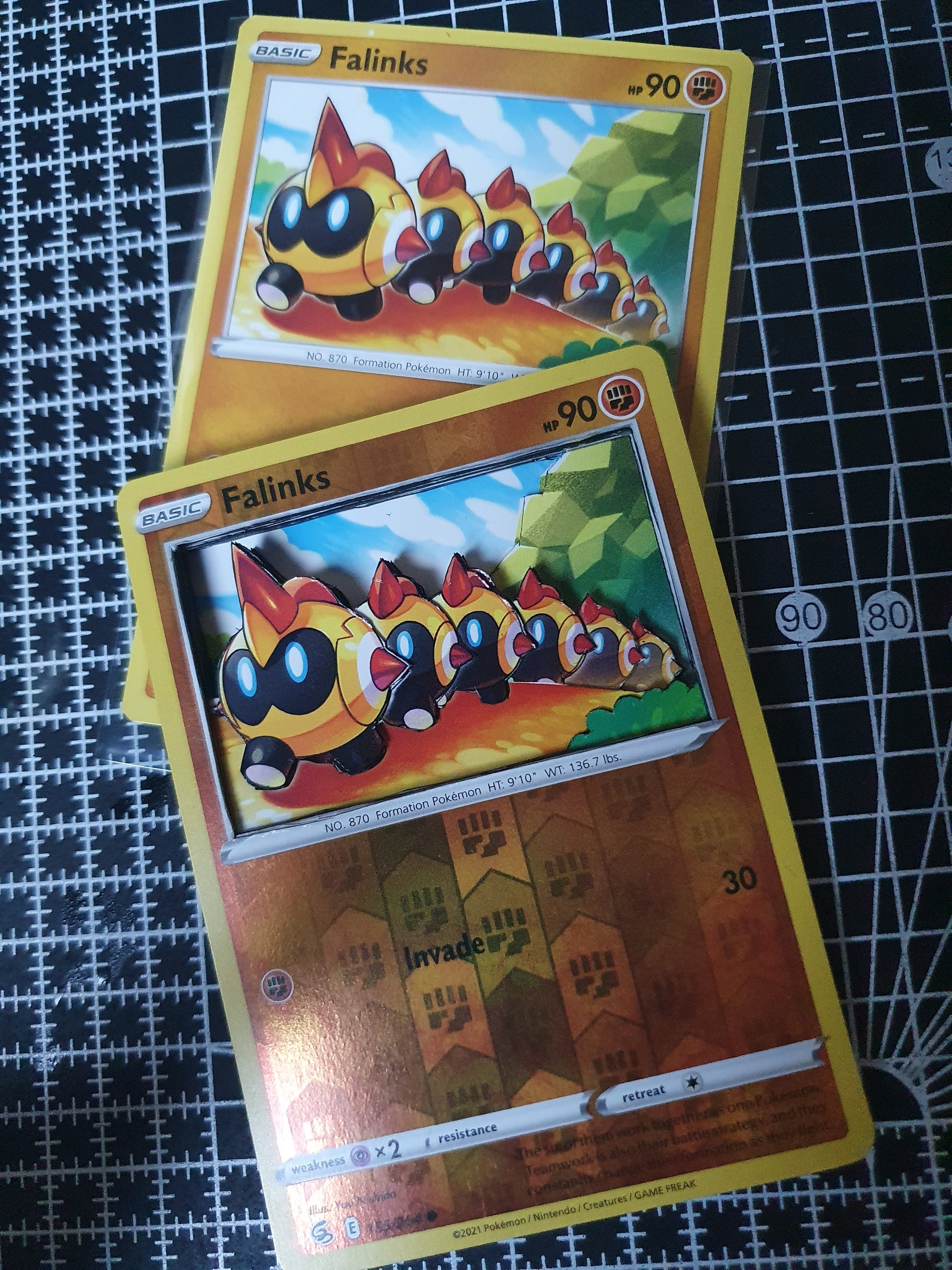 Custom 3D Pokemon Card - Etsy