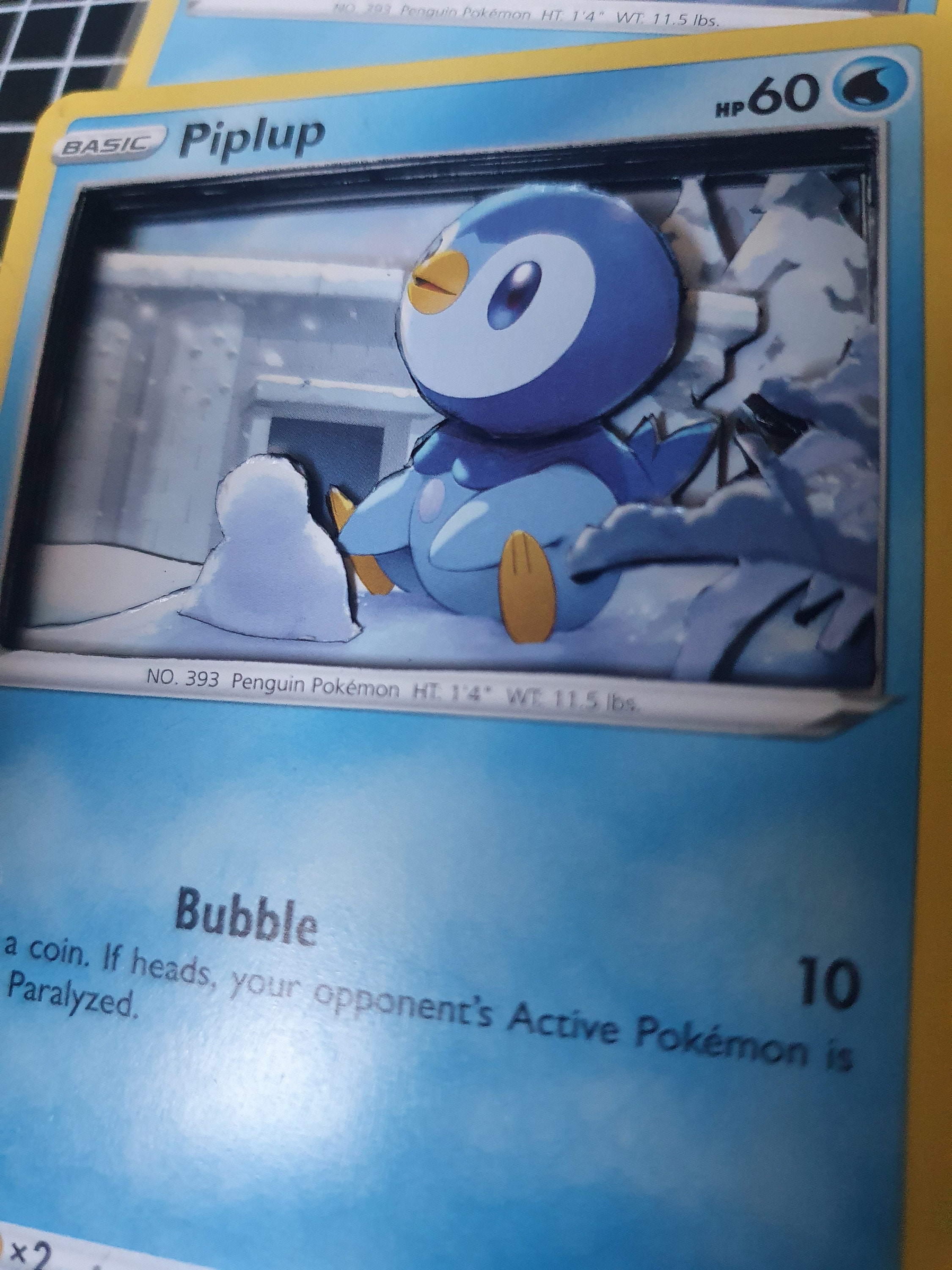 Custom 3D Pokemon Card - Etsy