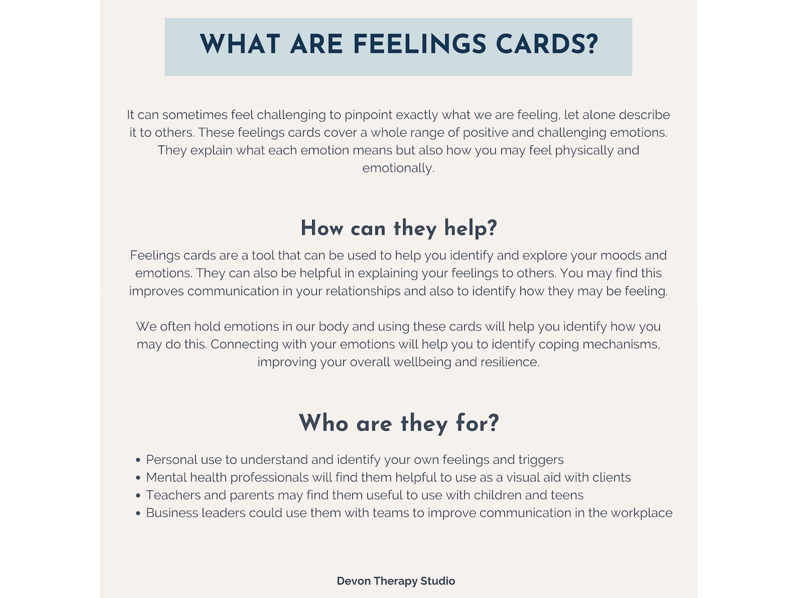 Feelings Cards, Mood Cards, Emotions Cards, Therapy Resources, Coaching ...
