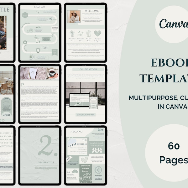 Free Canva Ebook Template - Etsy