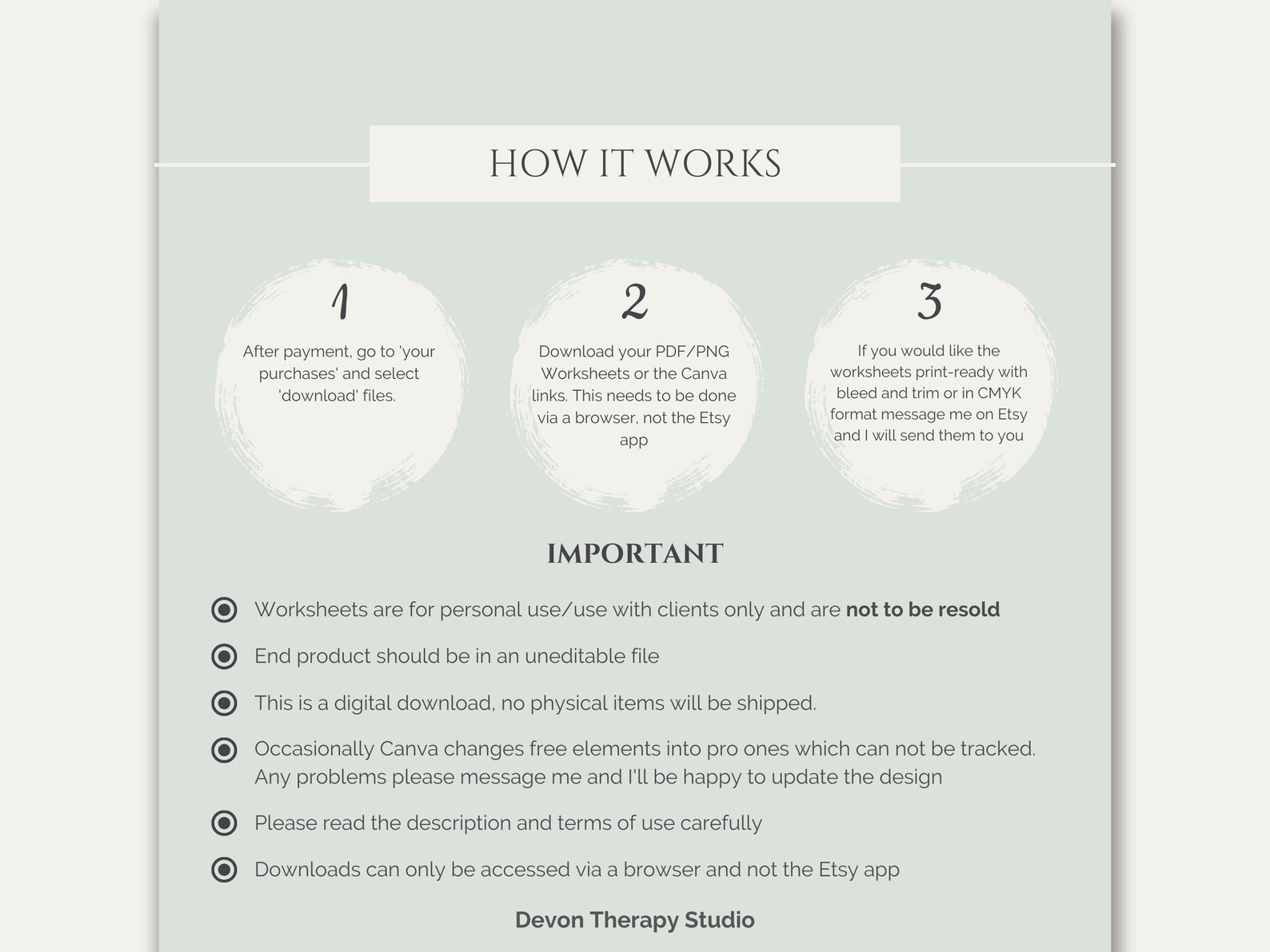 Vicious Flower CBT Worksheets, Therapy Tools, Coaching Tools, Therapist ...
