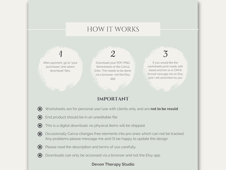 Vicious Flower CBT Worksheets, Therapy Tools, Coaching Tools, Therapist ...