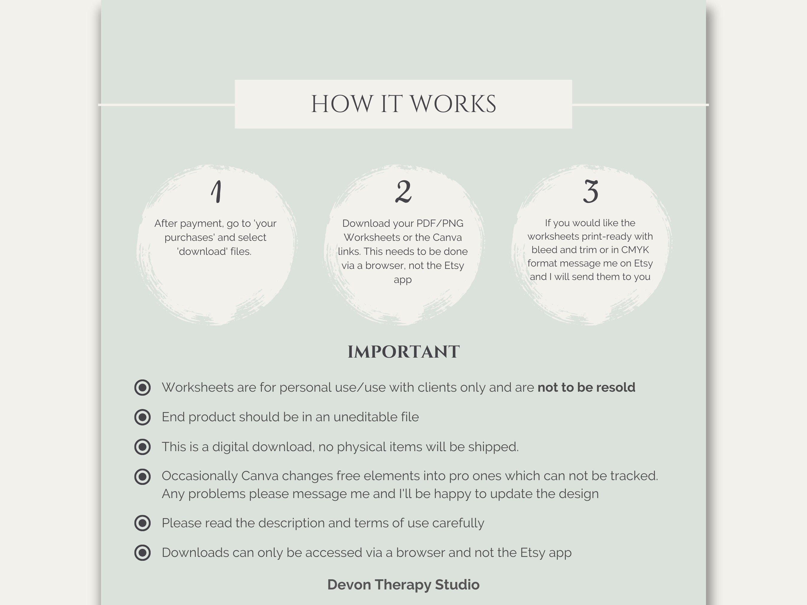 Vicious Flower CBT Worksheets, Therapy Tools, Coaching Tools, Therapist ...