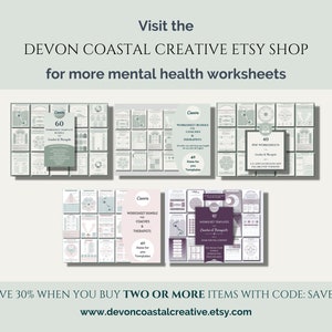 STOPP CBT Worksheets, CBT Canva Worksheets, Anxiety Worksheets ...