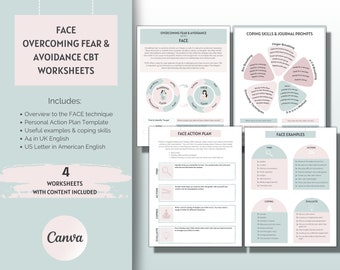 Fear of Abandonment Worksheet Editable / Fillable PDF for - Etsy