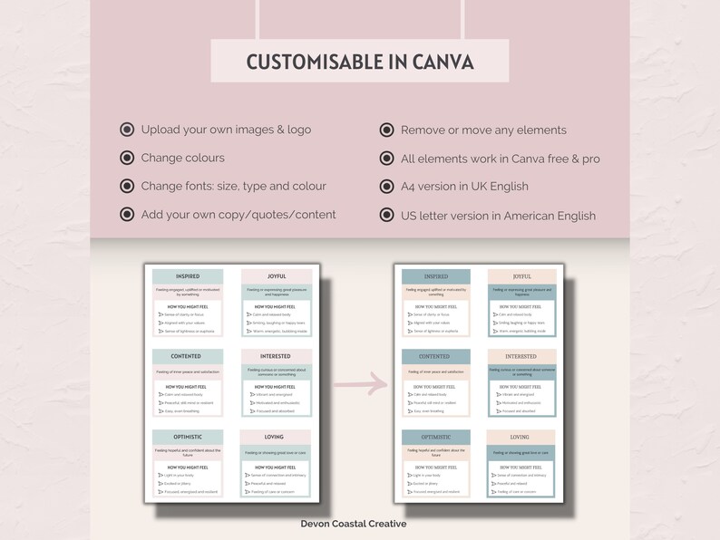 Feelings Cards, Mood Cards, Emotions Cards, Therapy Resources, Coaching ...